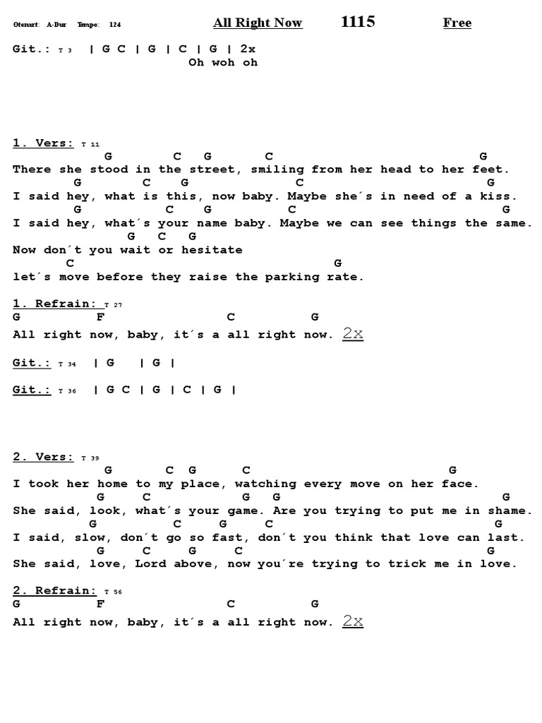 Classic Rock Guitar Chords | PDF