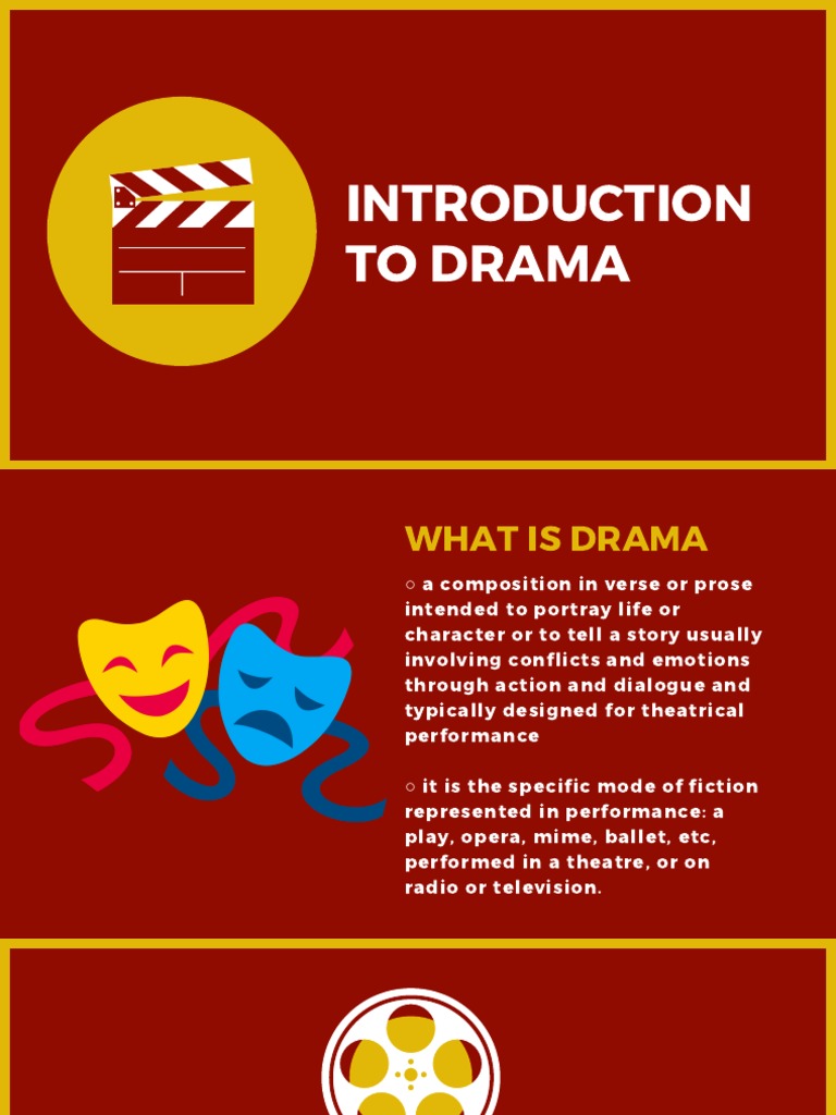 Introduction To Drama | PDF | Play (Theatre) | Theatre