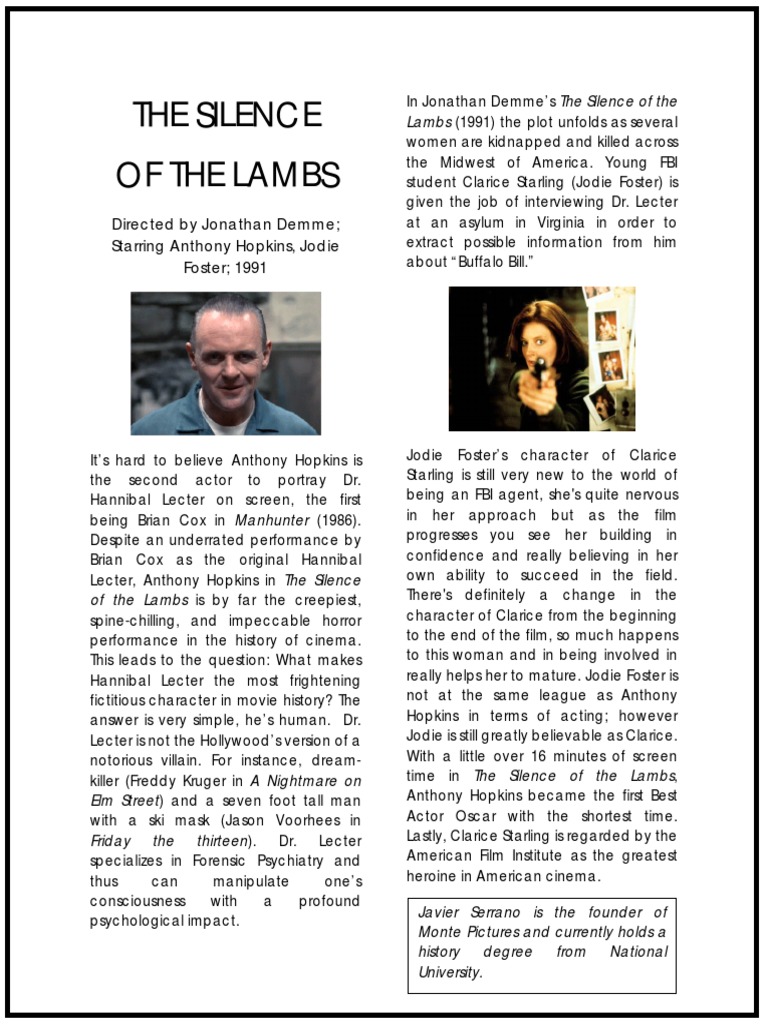 The Silence of The Lambs | PDF