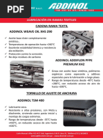 Grasa SKF LGHP 2: Ficha Técnica | PDF | Materiales