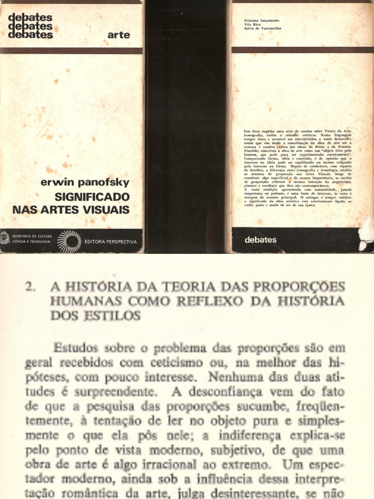 Erwin Panofsky-Significado Nas Artes Visuais-Editora Perspectiva PDF | PDF