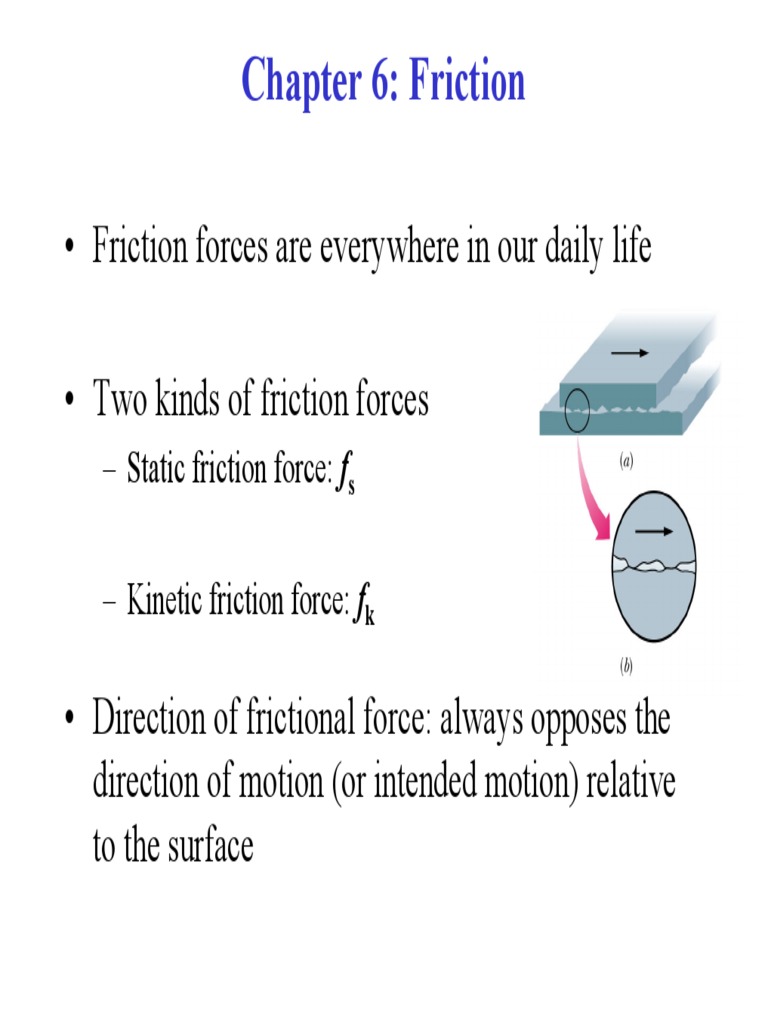 Everyday Examples of Friction Forces | PDF | Friction | Force