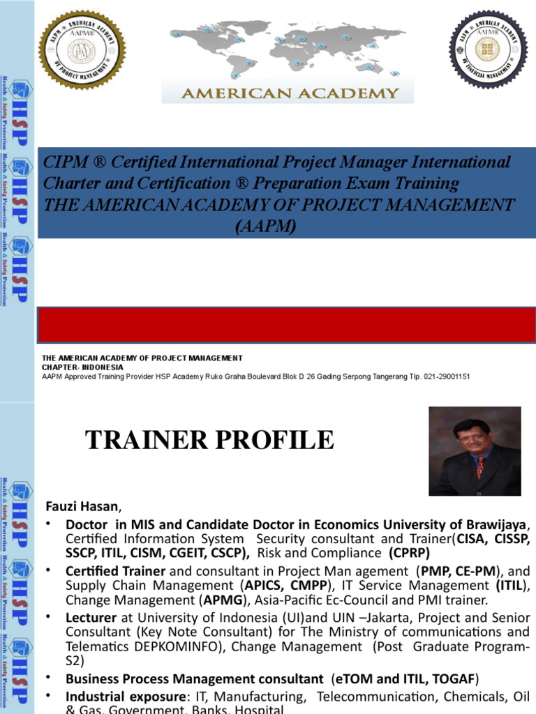 1.intro To CIPM | PDF | Project Management | Leadership