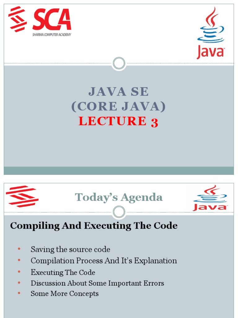 Java Se Core Java Pdf Class Computer Programming Java Programming Language