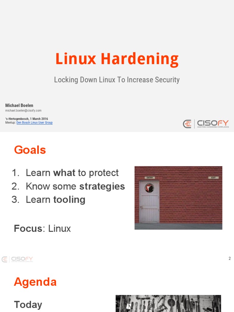Linux Hardening | PDF | Vulnerability (Computing) | Computer Security