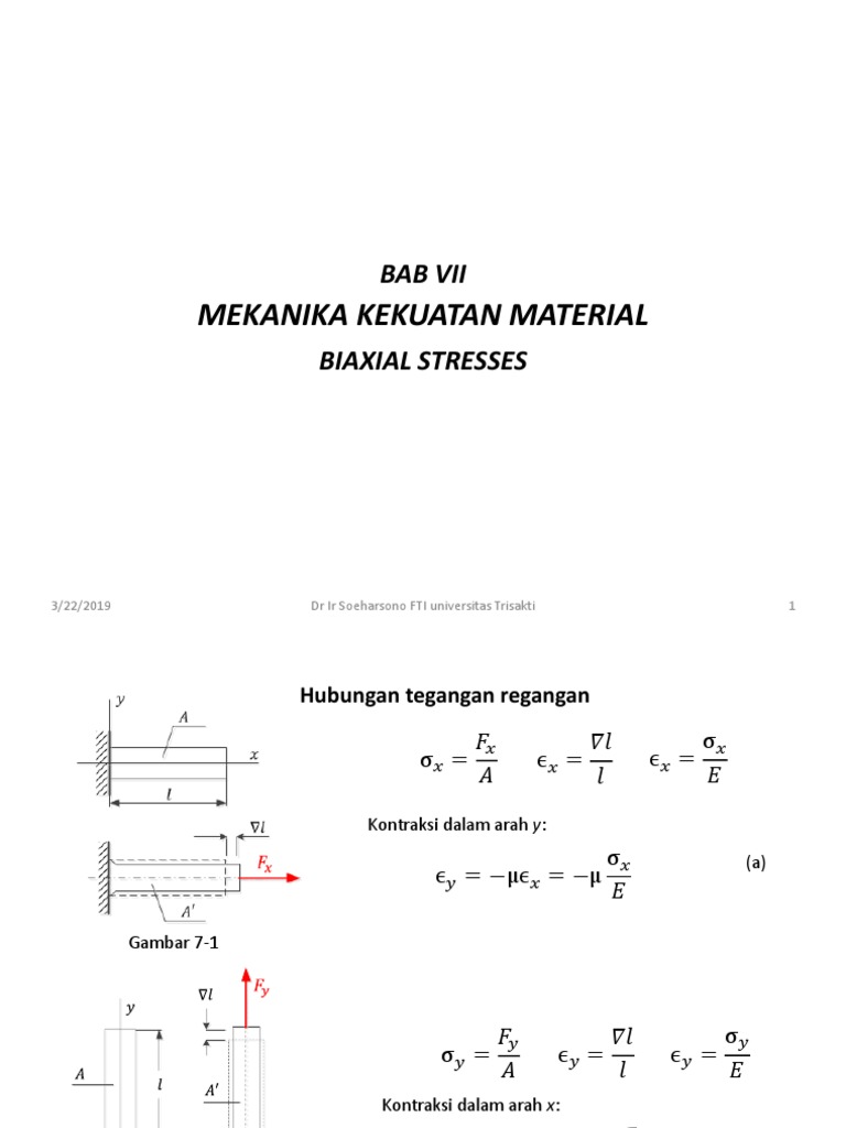 7 Biaxial Stresses | PDF
