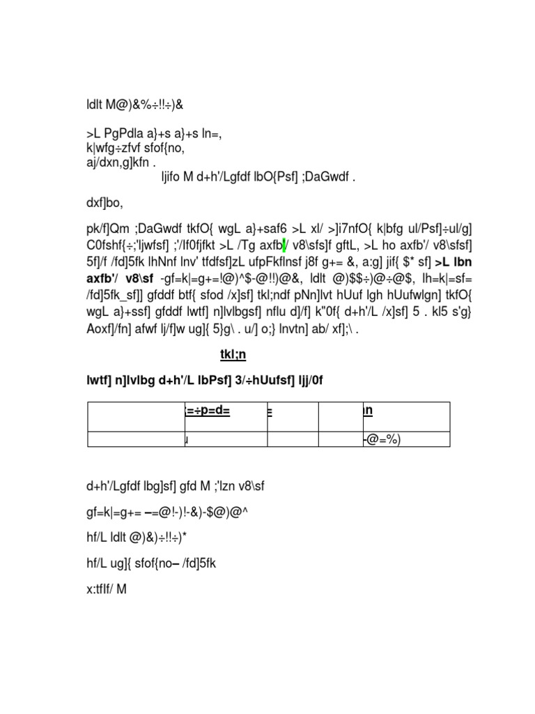 Manjurinama of Legal Heirs