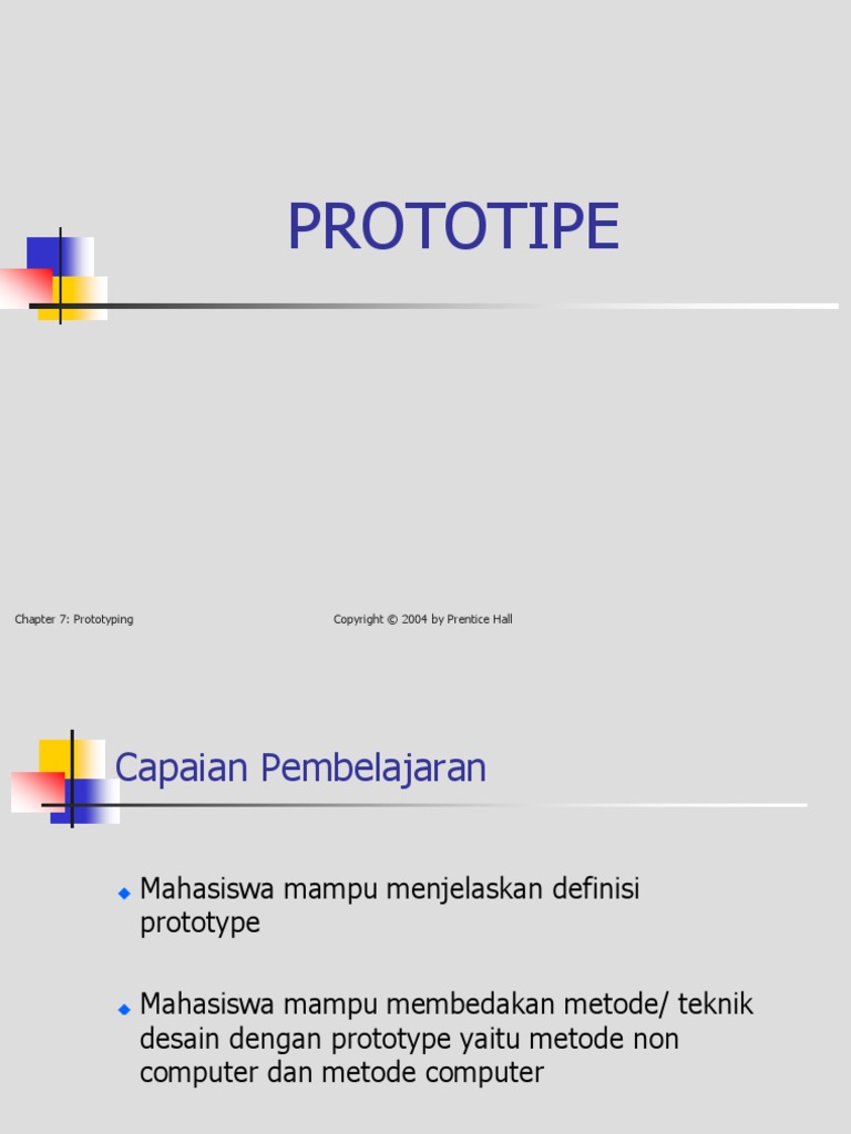 Materi Prototype | PDF