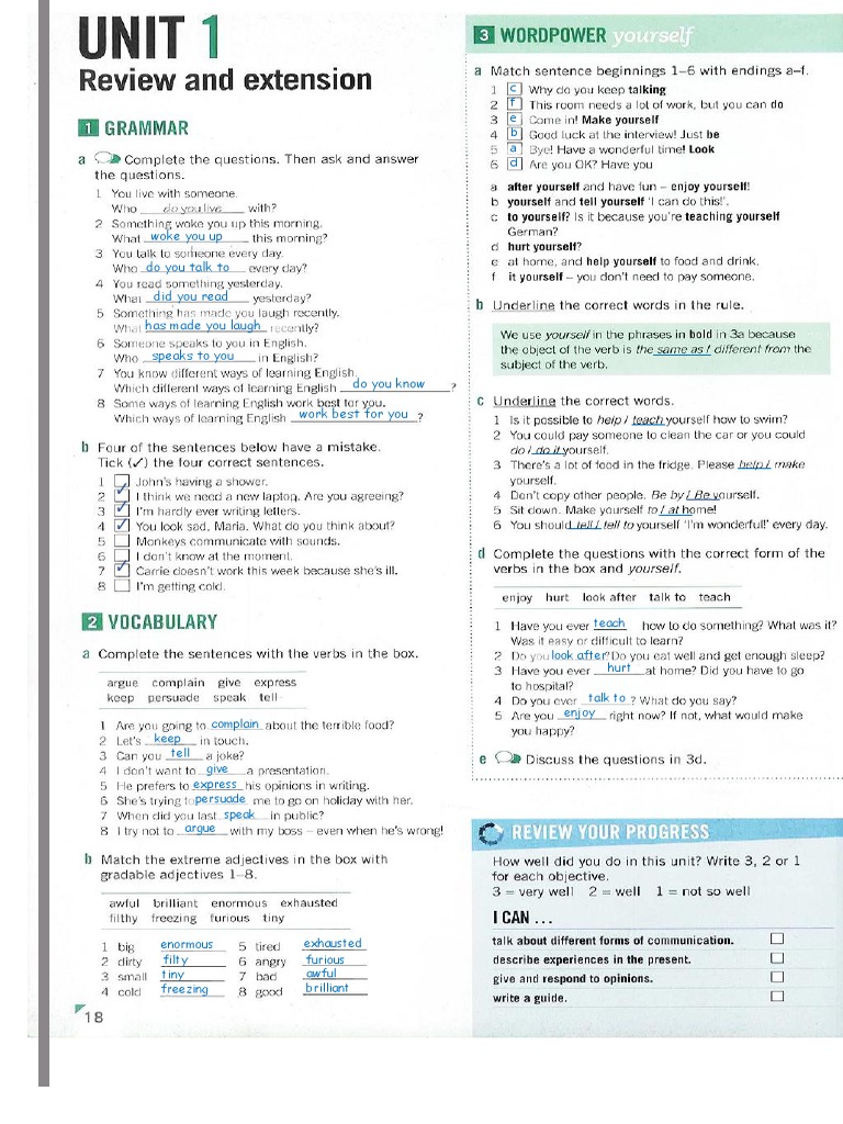 Empower b1+ Review and Extension | PDF