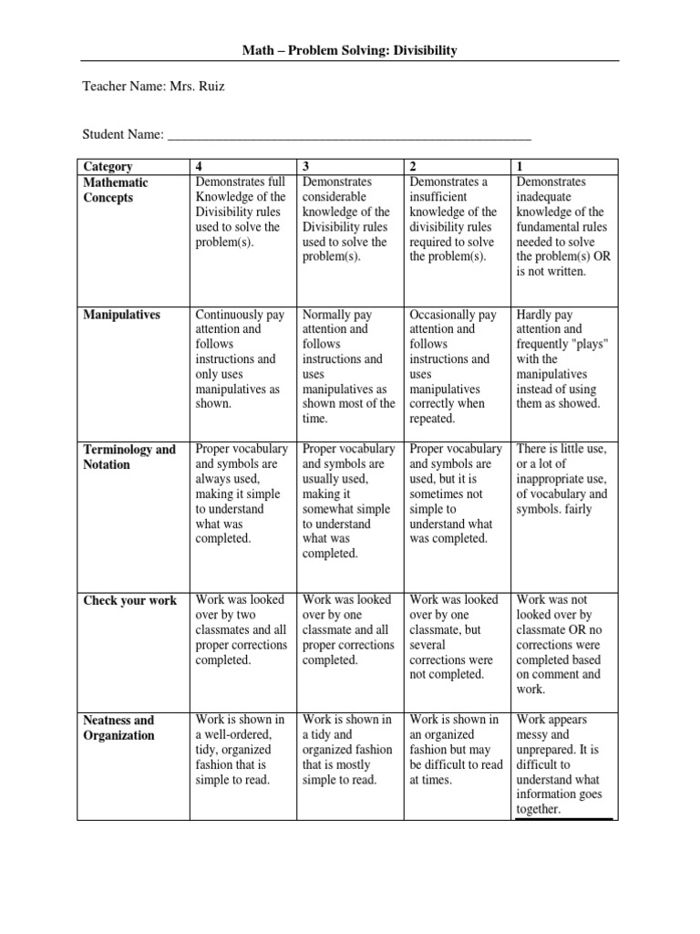 Project 4 Rubric | PDF | Knowledge | Pedagogy