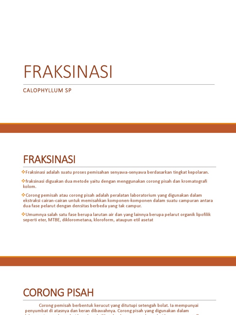 FRAKSINASI | PDF