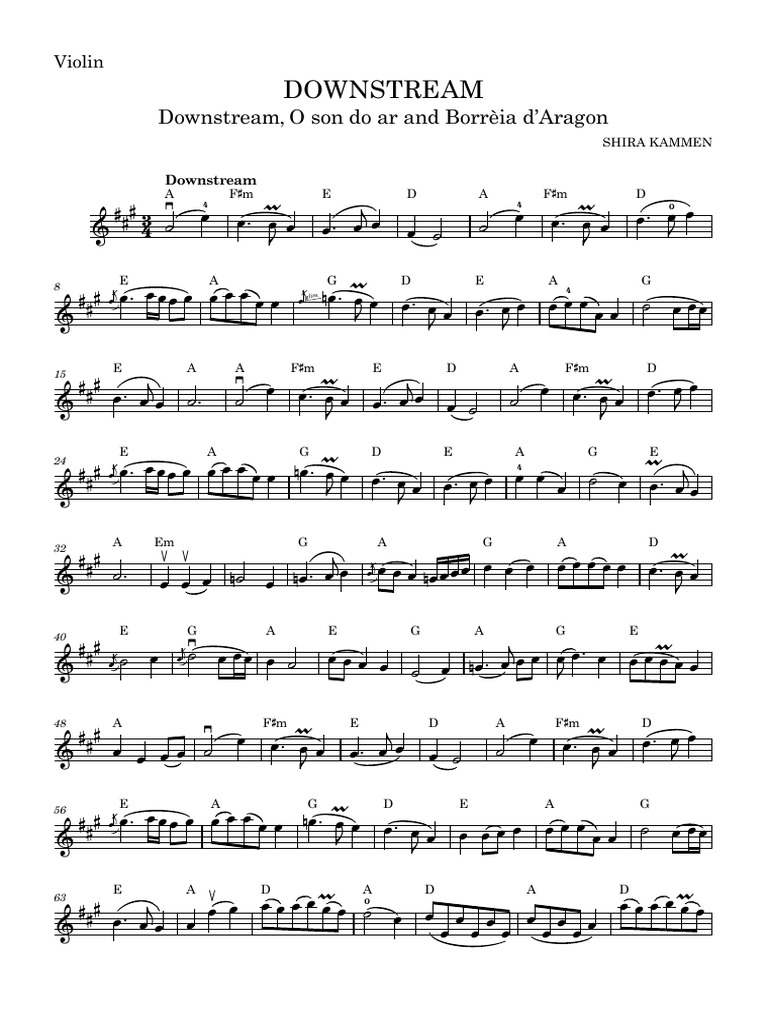 Downstream Violin | PDF