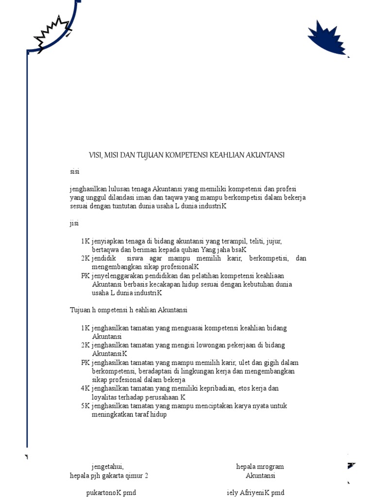 Cover-Visi-Misi-Jurusan-Akuntansi Print | PDF