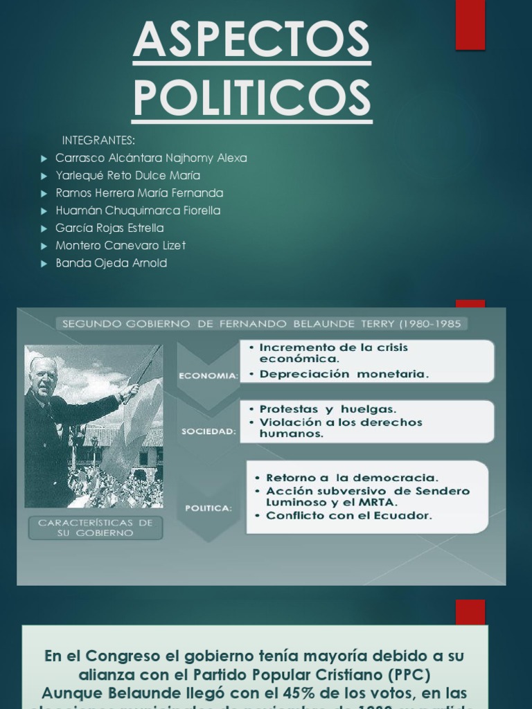 Aspectos Politicos de Belaunde | PDF