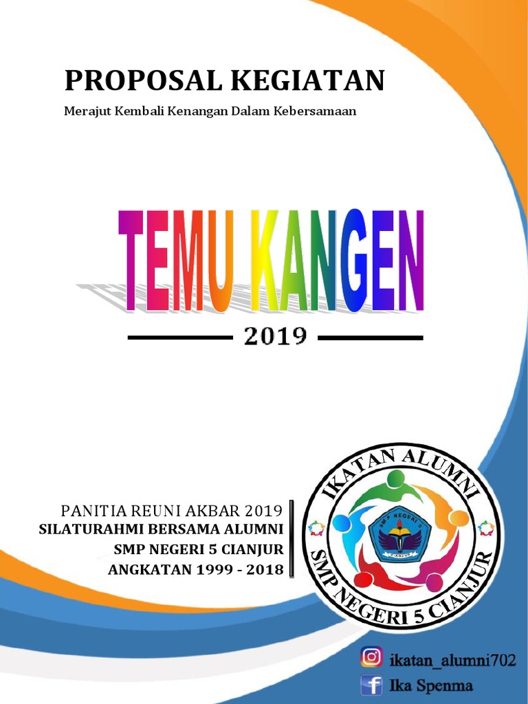 Proposal Reuni Akbar Alumni SMP 2019 | PDF