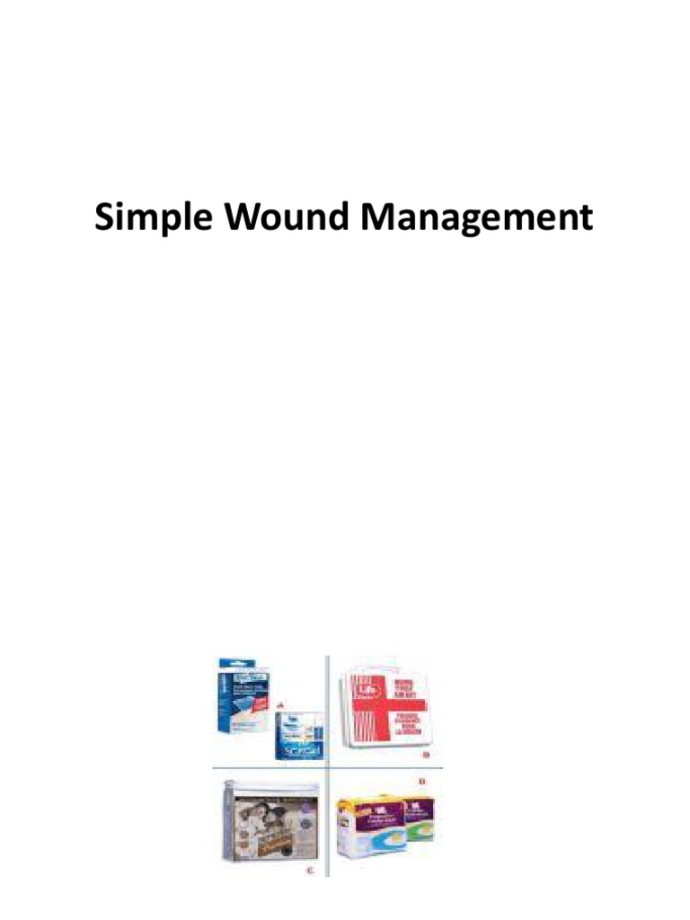 Simple Wound Management2 | PDF | Wound | Surgical Suture