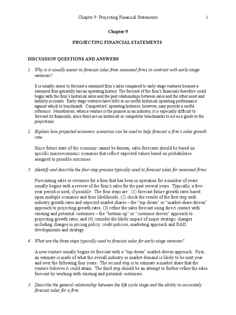 Chap 9 Solutions-2 | PDF | Balance Sheet | Revenue