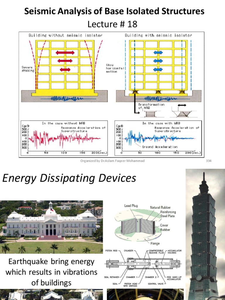 Base Isolation and BRB Frame | PDF | Earthquakes | Materials Science