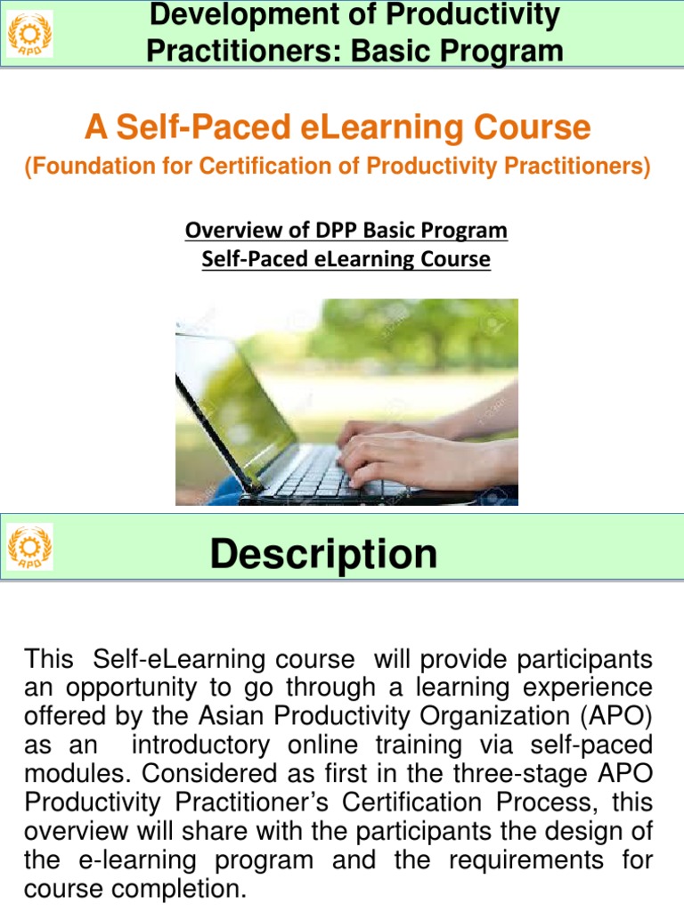 Preparing Potential Productivity Practitioners: An Overview of the ...