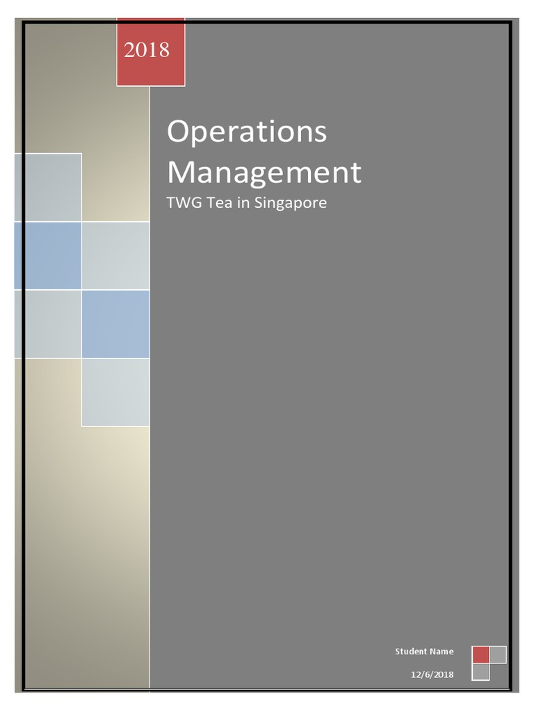 TWG Tea | PDF | Supply Chain | Innovation