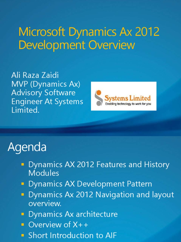 Dynamics AX 2012 Development Guide | PDF | Data Type | C (Programming Language)