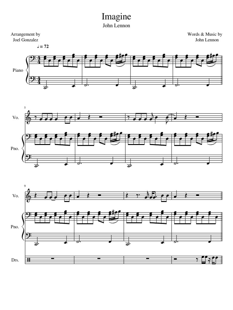 John Lenon Imagine | PDF
