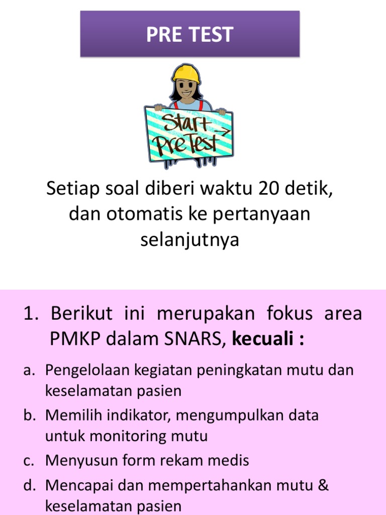 Kuis SNARS untuk Profesional RS | PDF