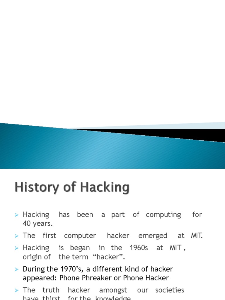 Hacking Pdf Security Hacker White Hat Computer Security
