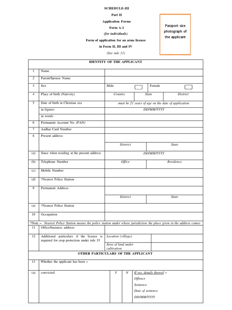 Annexure 3 PDF | PDF | Identity Document | License