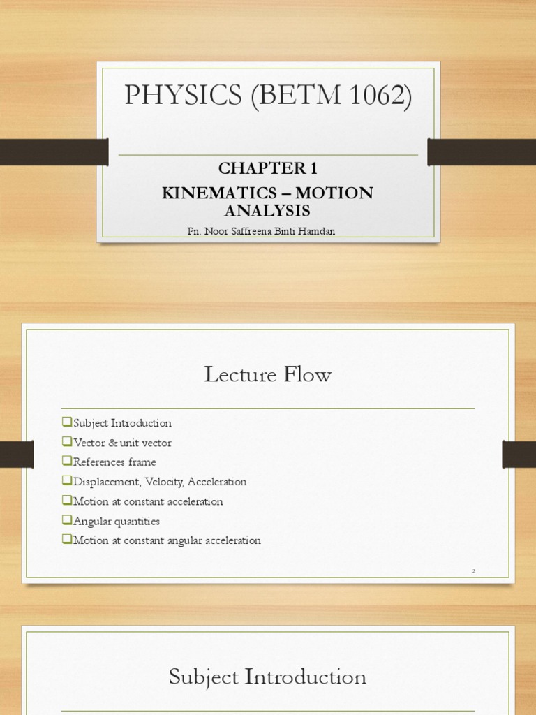 Kinematics Motion | PDF | Euclidean Vector | Velocity