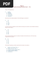 Grade 7 Mathematics Entrance Exam | PDF | Test (Assessment) | Equations
