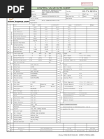 Control Valve Data Sheet | PDF | Valve | Actuator