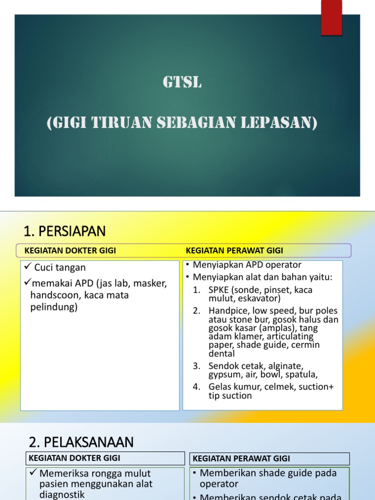 Gtsl. FHD Dental Asisten. | PDF