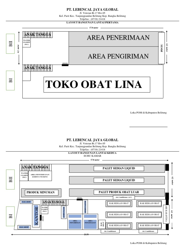 Layout Bangunan | PDF