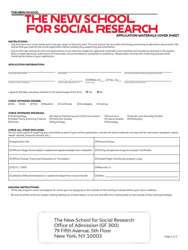 19 GF Coversheeet Form SEP 21 2018 | PDF
