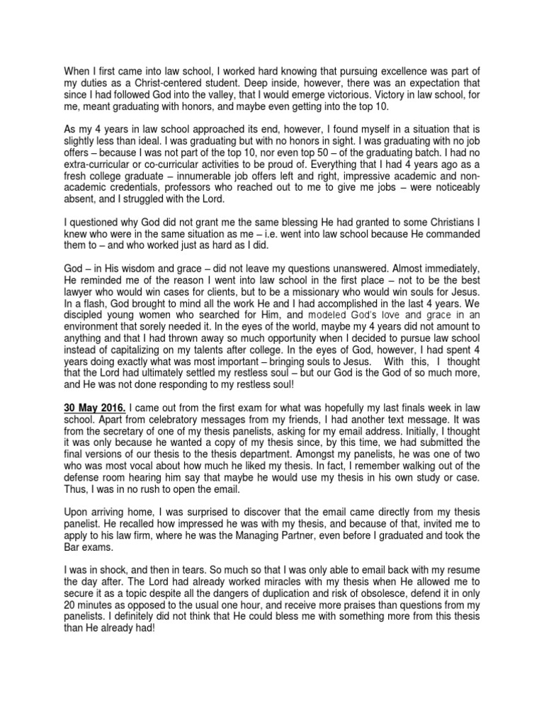 The Interview - Draft 3 | PDF | Job Interview | Thesis