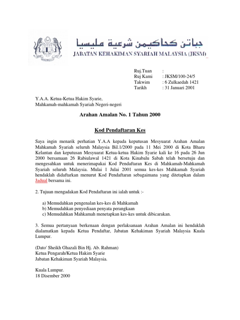 Arahan 1 (Edit) | PDF