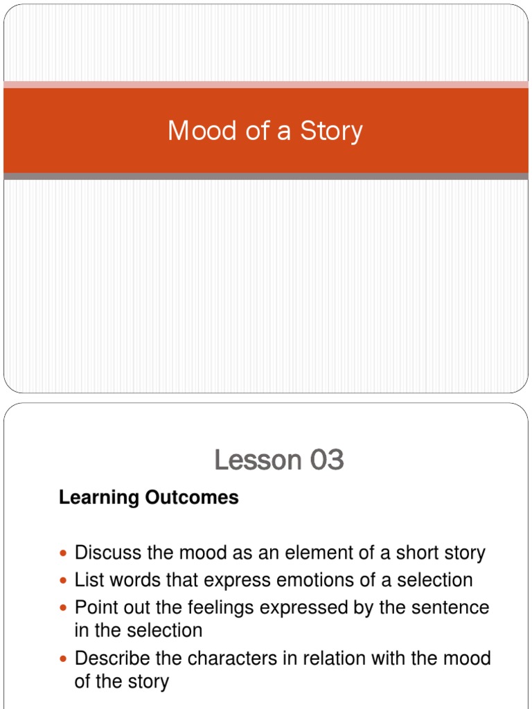 Understanding Story Mood | PDF