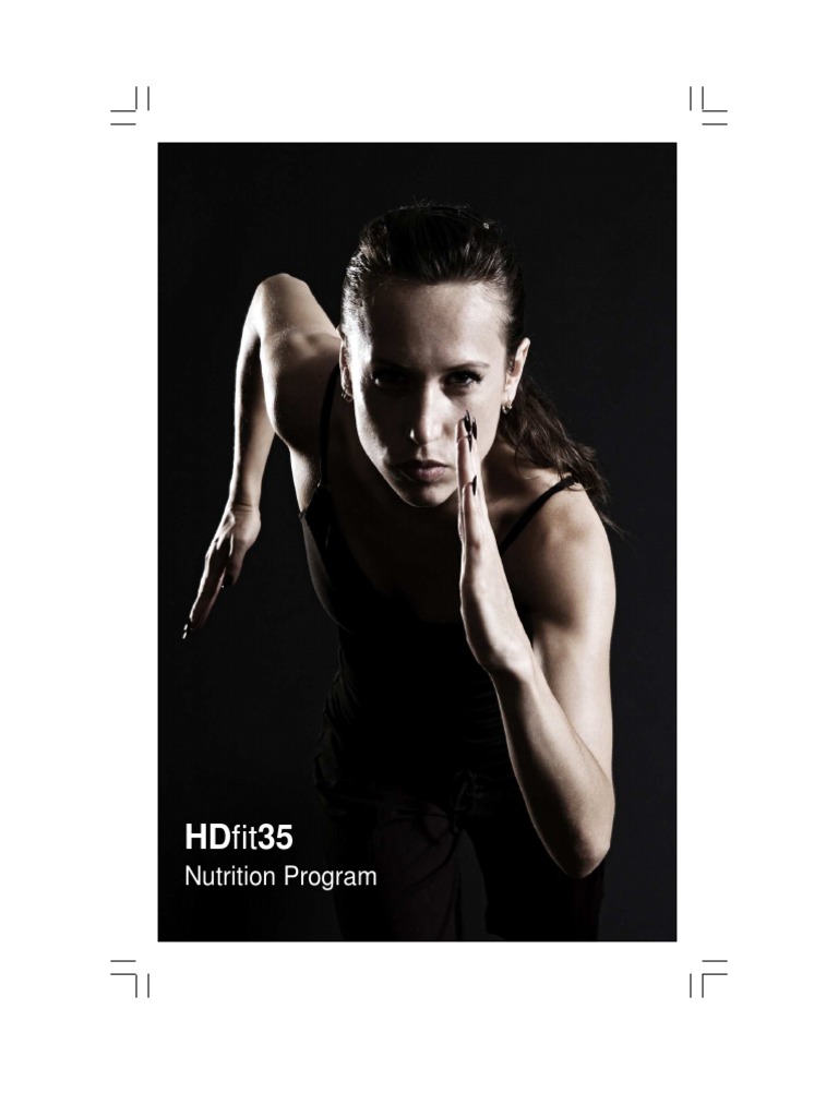 HDfit35 Nutrition Plan | PDF | Meal | Salad
