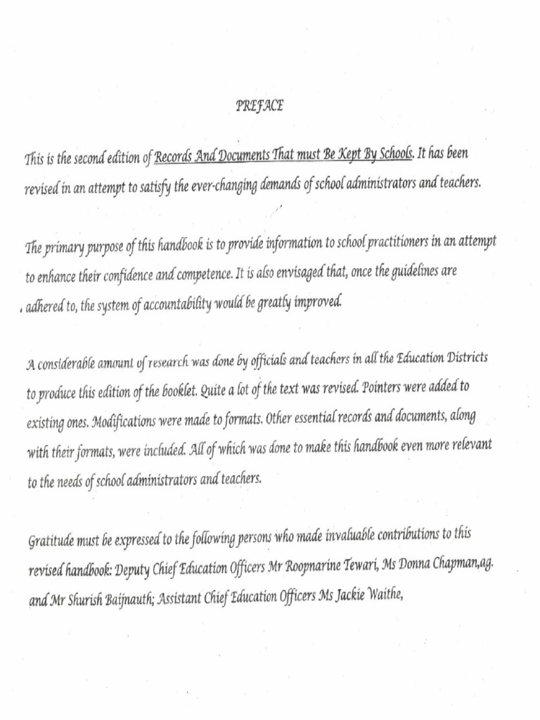 Ministry of Education School Records and Documents PDF | PDF