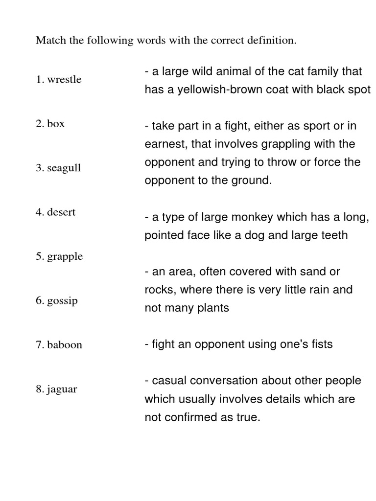 Mix and Match - Word | PDF