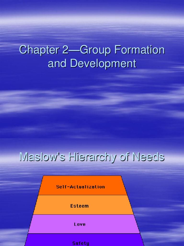 4 Group Formation and Development | PDF | Interpersonal Relationships ...