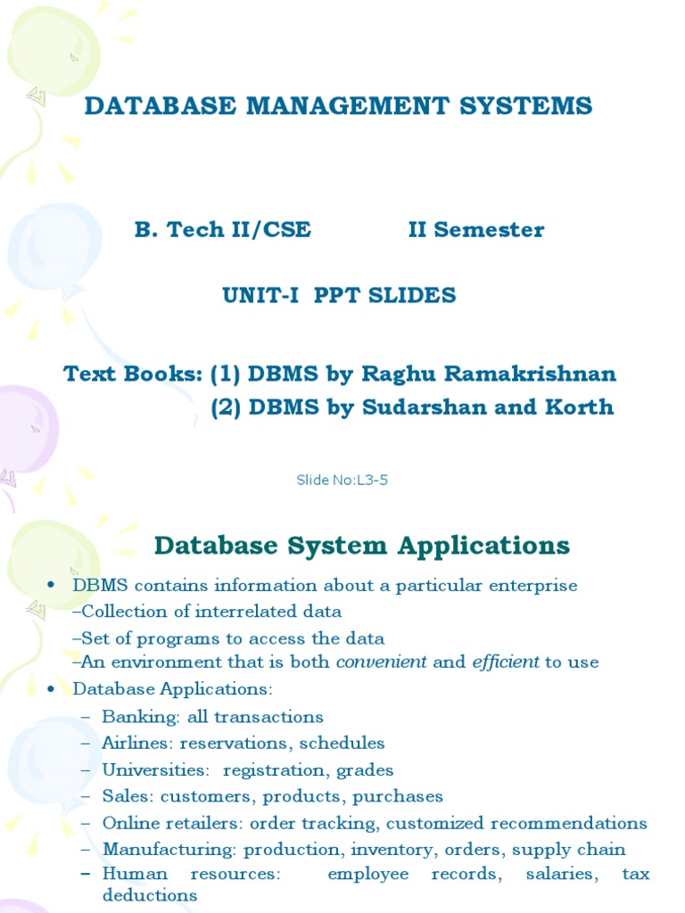 Dbms Unit-I | PDF | Relational Database | Data Model
