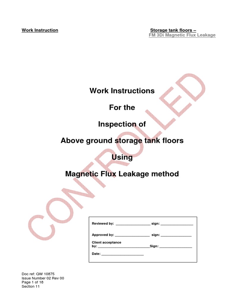 MFL Tanks PDF | PDF