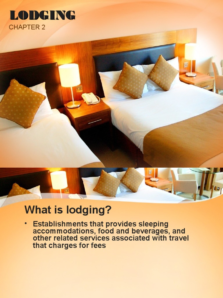 HPC2 Classification of Lodging | PDF | Motel | Hotel