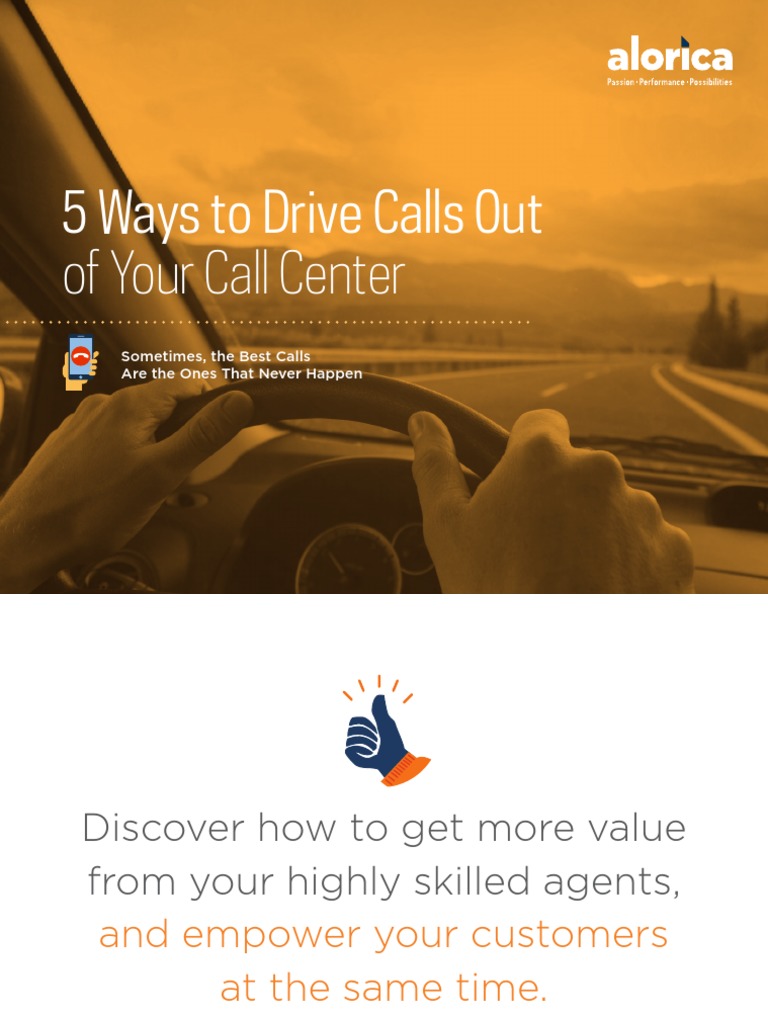 Driving Calls | Download Free PDF | Call Centre | Customer Experience
