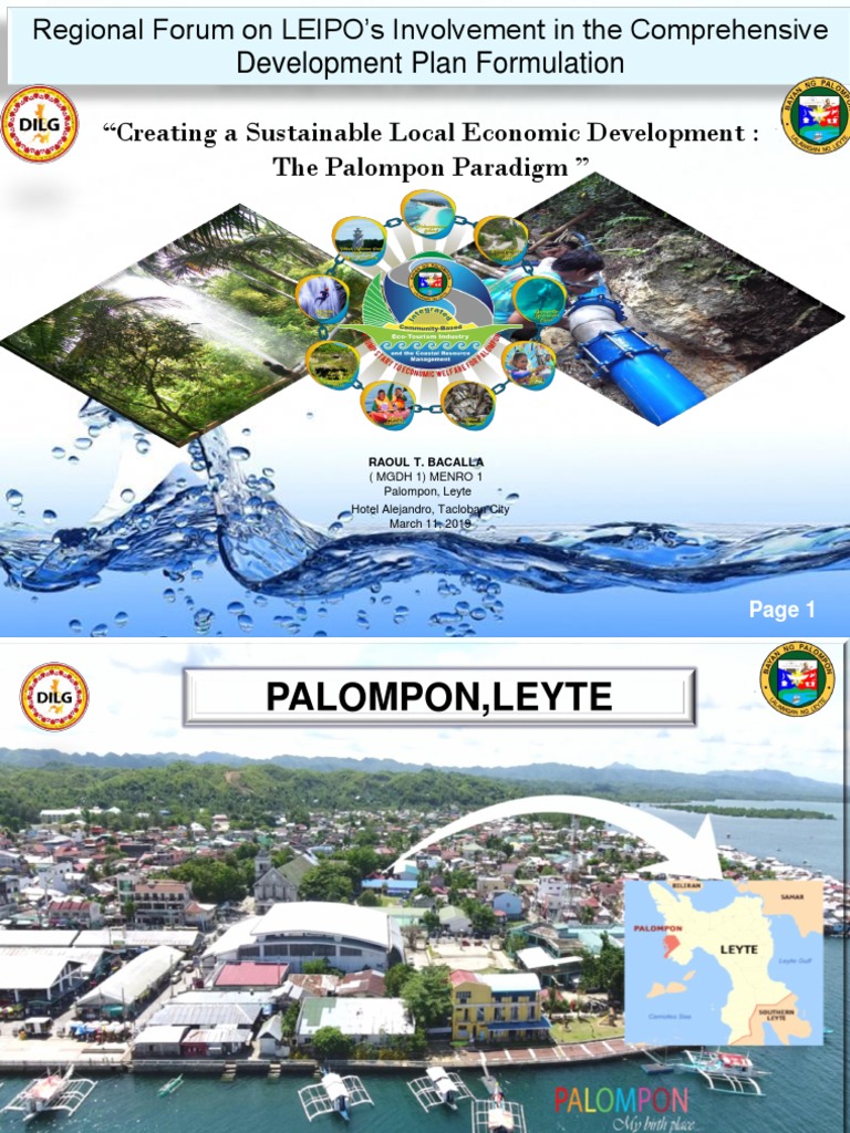 PALOMPON - Local Economic Development | PDF | Sustainability | Tourism