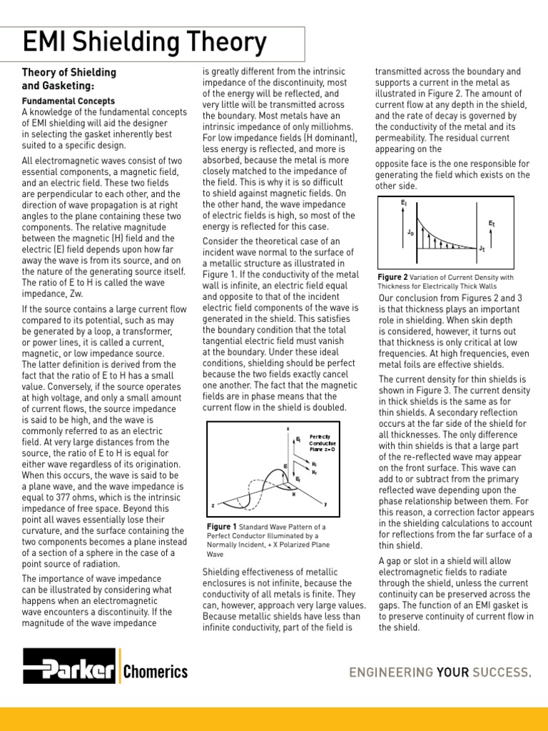 EMI Shielding | PDF | Waves | Electrical Resistivity And Conductivity