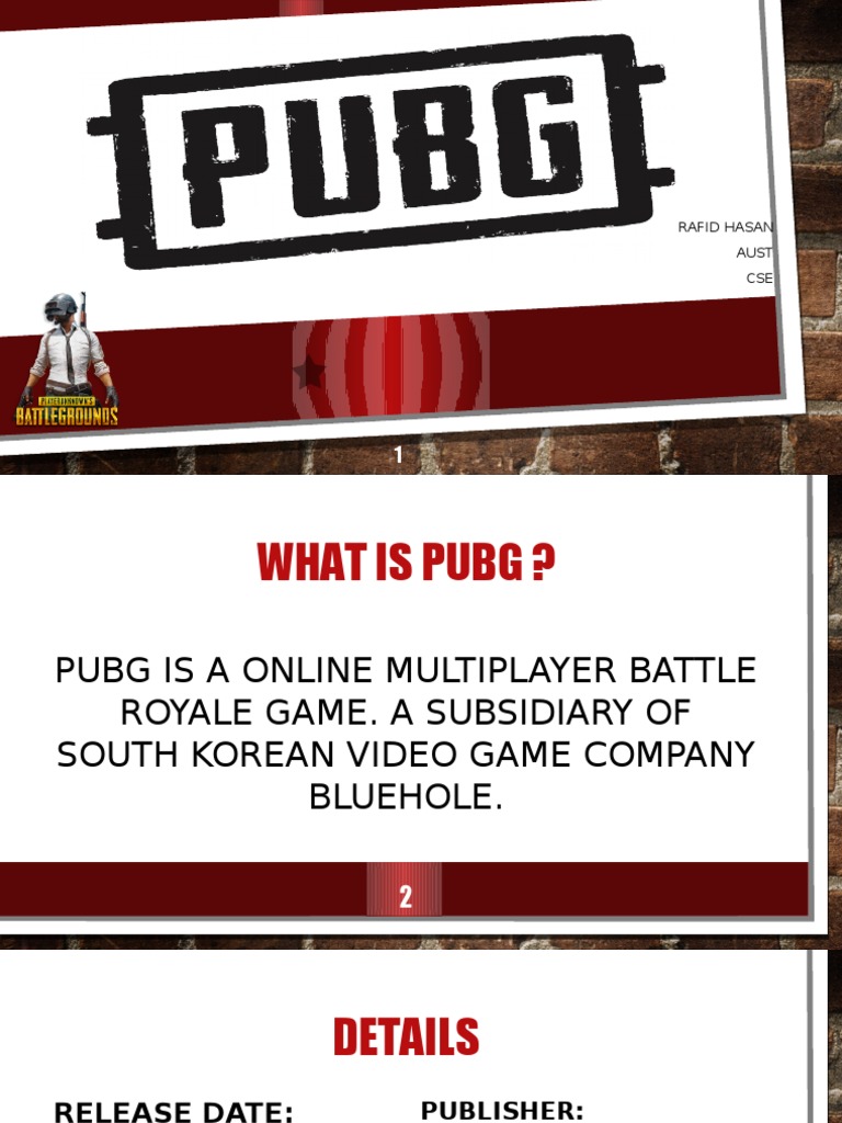 Pubg | PDF