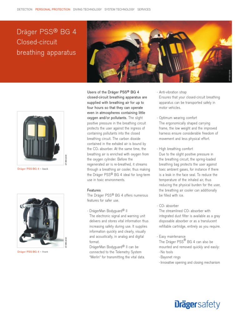 PSS BG4 | PDF | Breathing | Gases